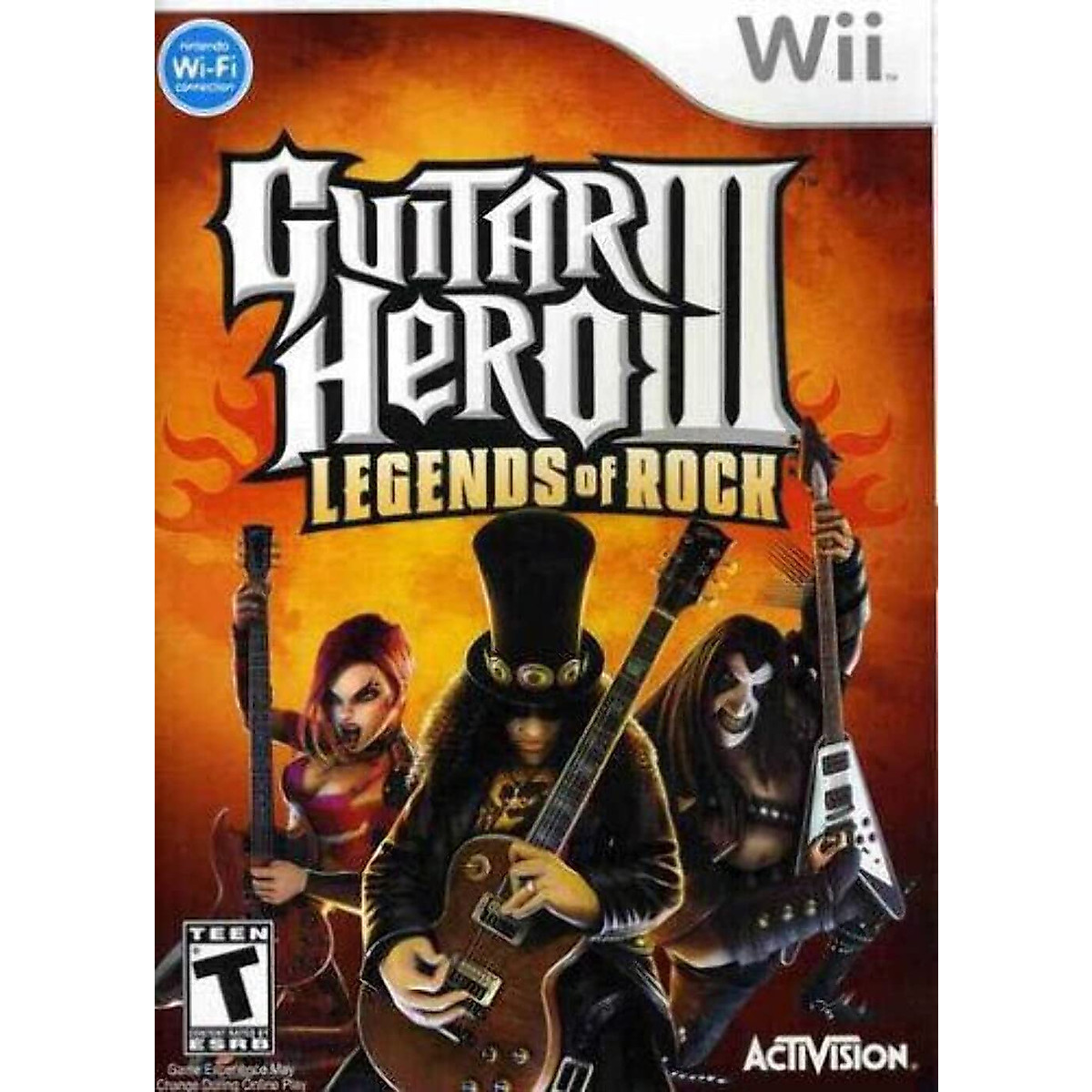 Guitar Hero III: Legends of Rock - Nintendo Wii (Game only)
