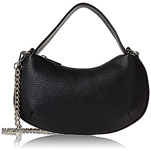The Drop Women's Keela Mini Bag With Chain Strap, Black, One Size