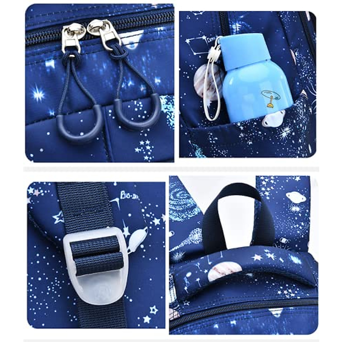 HUIHSVHA Laptop Backpack, Large Capacity College School Bag, Casual Travel Daypack Bookbag for Boys Girls Students