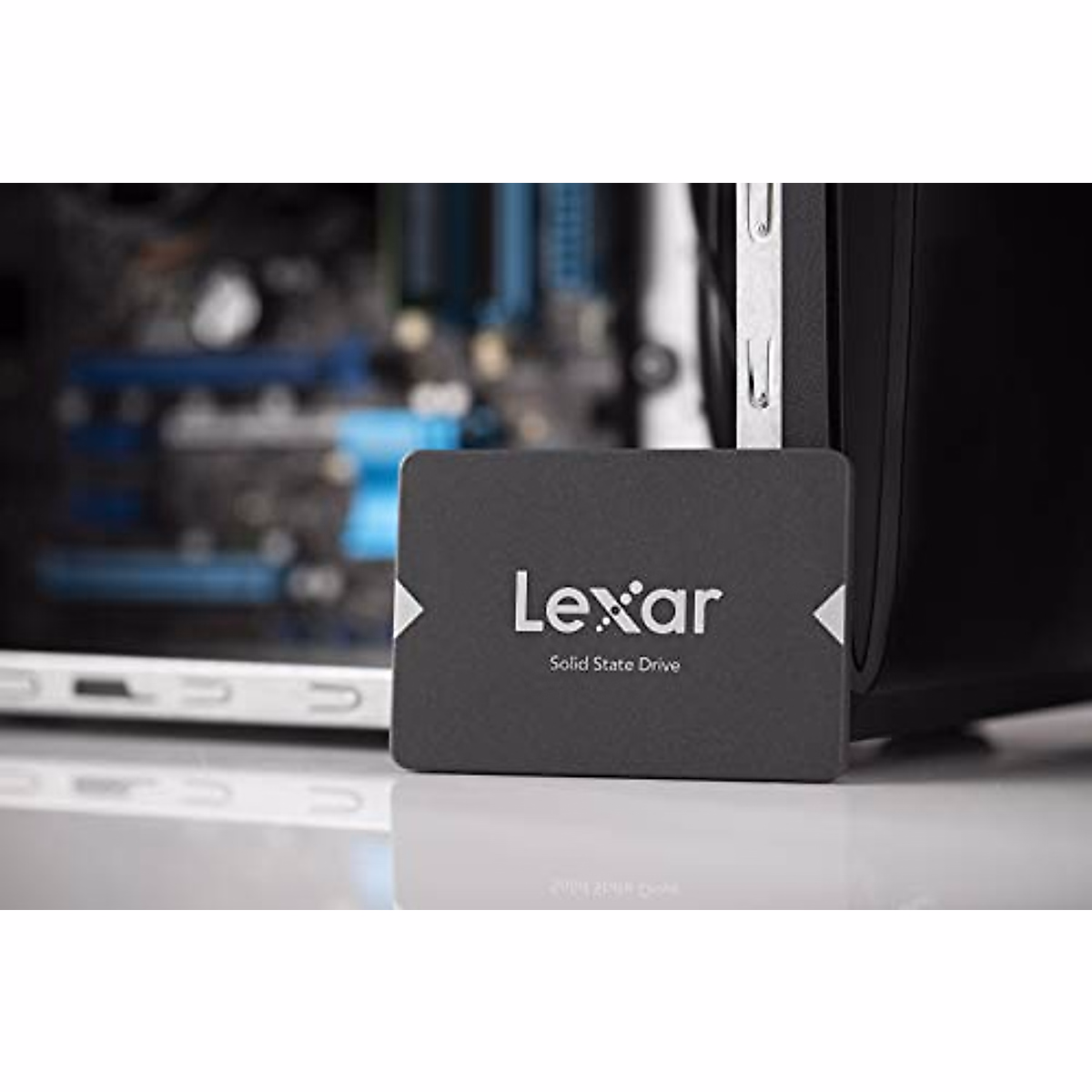 Lexar NS100 512GB 2.5” SATA III Internal SSD, Solid State Drive, Up to 550MB/s Read (LNS100-512RBNA)