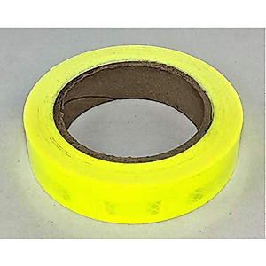 3M Fluorescent Yellow-Green 983-23 Retro Reflective Marking Tape 1" x 30' Roll