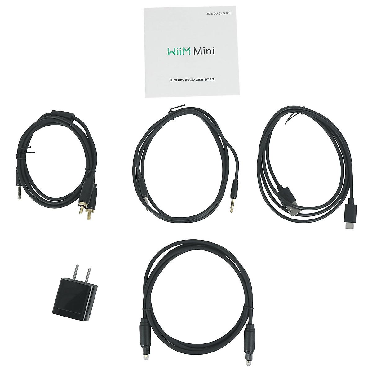 Rockville (1 TM80W White Powered Home Theater Tower Speakers 8" Sub/Bluetooth/USB Bundle with (1) Mini WiFi Music Player Wireless Audio Streaming Multiroom Stereo Receiver (2 Items)