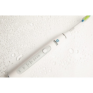 Impact Oral Care - Sonic Electric Toothbrush for Adults, for Sensitive Teeth & Gums - 5 Cleaning Modes, 60 Day Battery Life, 48000 Deep Cleaning Vibrations per Minute - Slim Design, White