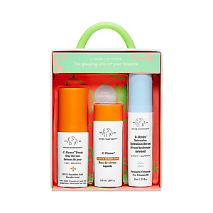 Drunk Elephant Day Dream Duo - C-Firma Day Serum (0.28 oz) & B-Hydra Intensive Serum (0.27 oz) - Essential Oil, Silicone & Fragrance Free - Cruelty Free