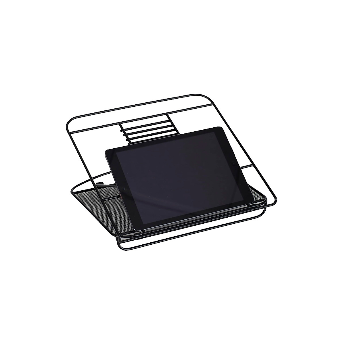 Safco Products 2161BL Onyx Mesh Laptop Stand (Qty. 1), Black