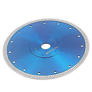 8” Super Thin Diamond Tile Blade Porcelain Saw Blade for Cutting Porcelain Tile Granite Marbles (8")