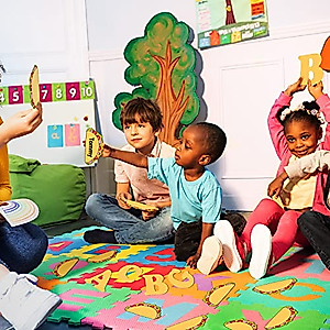 Taco' Bout a Great Class Cutout with 48 Pcs Taco Cutouts, Mexican Fiesta Cutouts Mexican Party Cutouts Cinco De Mayo Fiesta Party Decorations for Mexican Themed Party Decorations School Decor Supplies