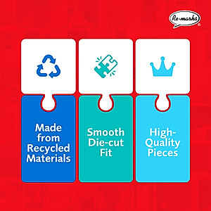 Re-marks Window Seat 1000-Piece Animal Puzzle for All Ages