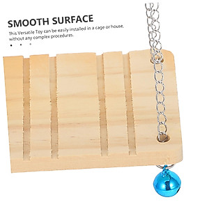 POPETPOP 2pcs Hamster Toy Accessories Cattery Toy Chinchilla Knickknack for Fun Squirrel Cage Gadget Hamster Playground Toy for Hamster Tiny Mouse Cage Trinket Gerbil Home Bauble