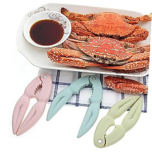 Biscuits Cookies Nut Machine Plastic Clips Nut Plastic Nut Clips Lobster Crab Leg Tool Bottle Opener Chestnut Supplies Nutcracker Plastic Lobster Crackers Gift Cookies