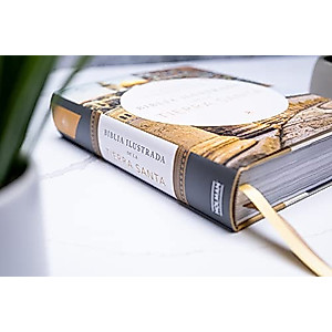 RVR 1960 Biblia ilustrada de la Tierra Santa, tapa dura / RVR 1960 Holy land Study Bible, Hardcover (Spanish Edition)