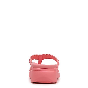 Vionic Kenji Women's Toe-post Platform Wedge Sandal Shell Pink - 8.5 Medium