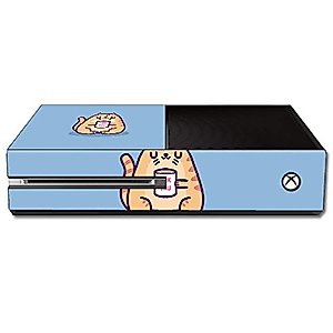MightySkins Skin Compatible with Microsoft Xbox One - F You Cat | Protective, Durable, and Unique Vinyl Decal wrap Cover | Easy to Apply, Remove, and Change Styles | Made in The USA