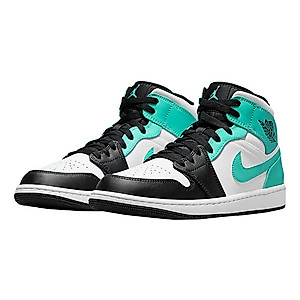 Jordan Mens Air Jordan 1 Mid 554724 132 Island Green - Size 10