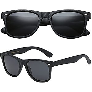 PolarSpex Mens Sunglasses - Retro Sunglasses for Men, Polarized Sunglasses for Womens - Cool Shades for Driving, Fishing