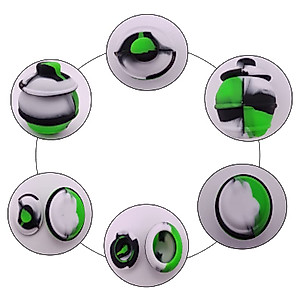 Gentcy 35ml 3p Silicone Containers Jars Honey Pots Multi Use