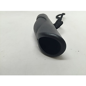 MARINE BOAT CANOE PAIR of DURABLE BLACK PP TOGGLE KAYAK CARRYING HANDLE W CORD
