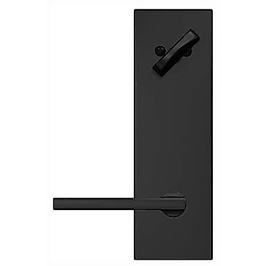 Schlage Custom FCT59LAT622CEN Century by Latitude Hanldeset, Matte Black