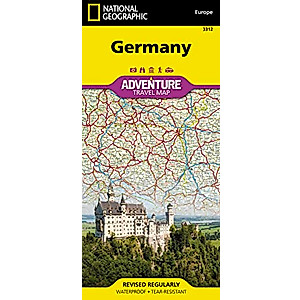 Germany Map (National Geographic Adventure Map, 3312)