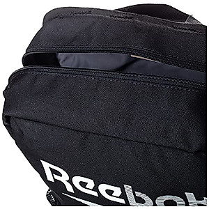 Reebok Training Essentials Unisex Adult Backpack, Black/White, One Size