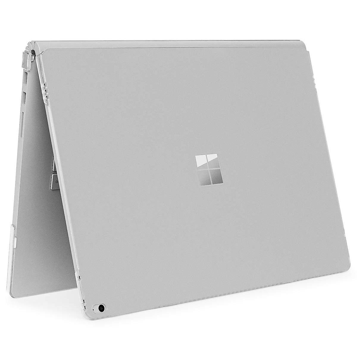 mCover Case Compatible for 2017~2022 15" Microsoft Surface Book 2/3 with Detachable Tablet Display ONLY (NOT Fitting Cheaper Surface Laptop Models) - Clear
