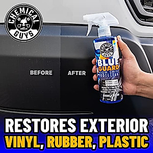 Chemical Guys TVD_103_16 Blue Guard II Wet Look Premium Sprayable High Gloss Shine Dressing and Conditioner for Rubber and Plastic Safe for Cars, Trucks, Motorcycles, RVs & More, 16 fl oz