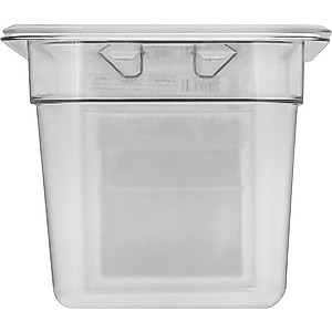 Cambro Clear Food Pan, Third Size (6-15/16 x 12-3/4) - 6"