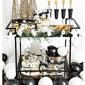 Mud Pie, Gold, Foiled Glass Chip & Dip Set, 2.75" x 12.5" dia, chip 2 3/4" x 12 1/2" dia | dip 2" x 3 1/2" dia