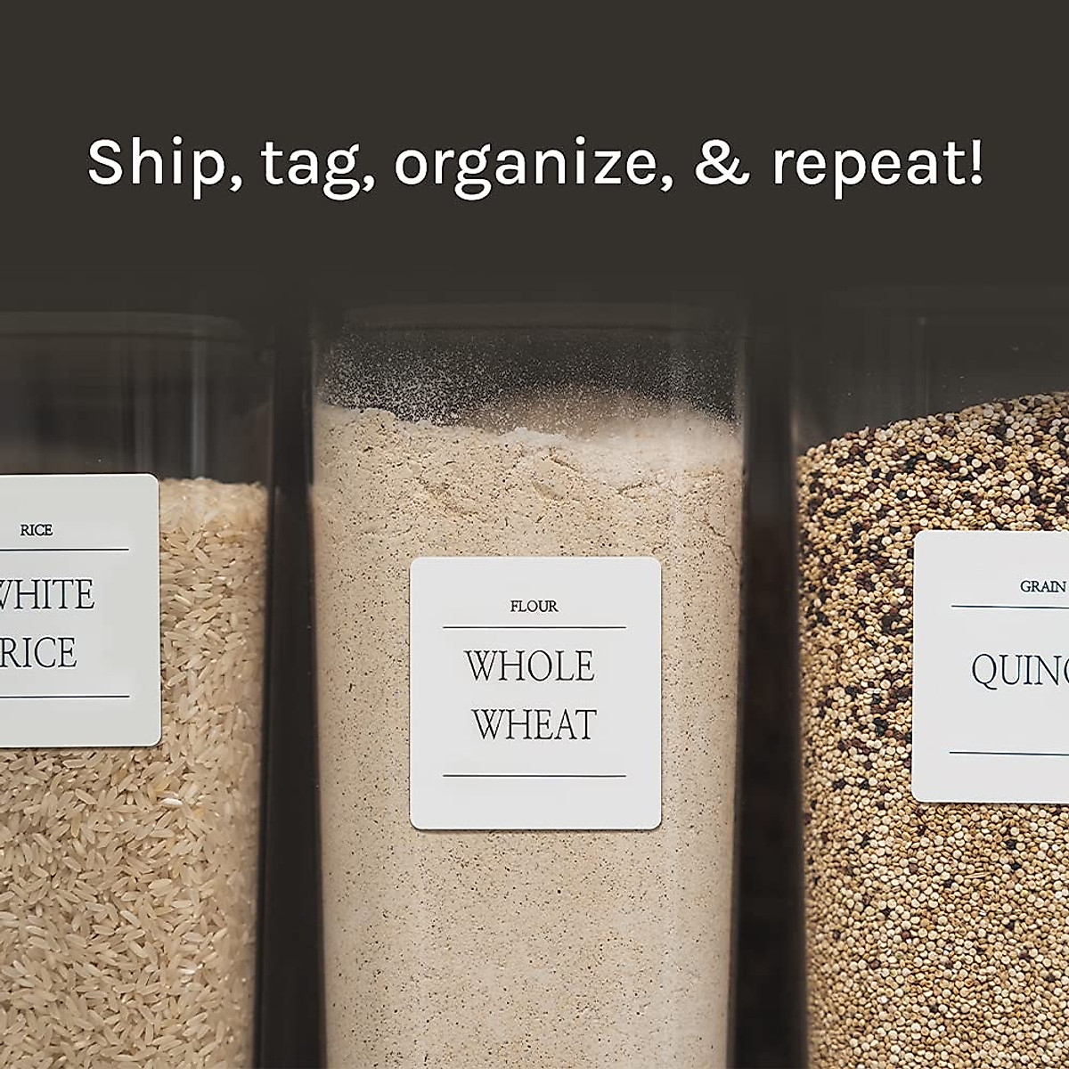 Premium Label Supply White Sticker FBA Labels – 4" x 3.33" – Laser/Inkjet Compatible – (6 Labels/Sheet), 25 Sheets - 150 Total Adhesive Labels