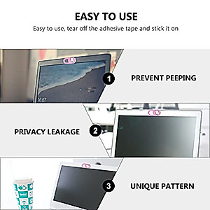 OSALADI Computer Camera USB Camera 3pcs Webcam Cover Camera Blocker Laptop Camera Lens Slider Universal Webcam Lens Protector Lens Privacy Cover Webcam Lens Cap Shutter Computer Camera USB Camera
