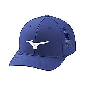 Mizuno womens Tour Vent Adjustable Golf Hat, Royal, One Size US