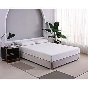 MLILY Green Tea 8" Memory Foam Mattress | Cooling Gel Infused for Cool Sleep | 10 Year Warranty | CertiPUR-US Certified | Bed in Box | Made 100% in USA | Medium Firm | Full Size,GRNTEA8-F