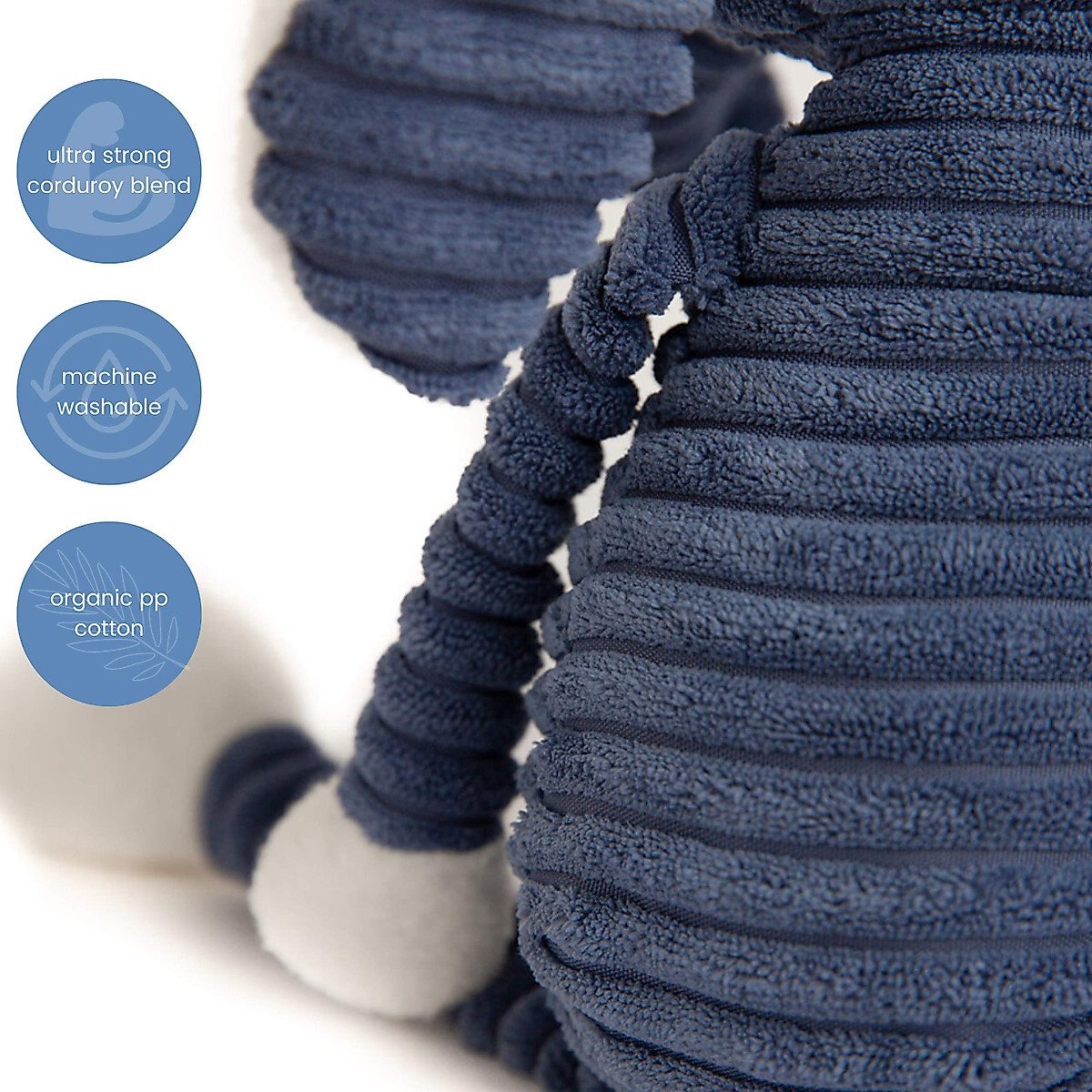 Cute Stuffed Animal Pillow Elephant Plush Toy Pillow Kawaii Plushies with Squishy Plush Pillow Cute Plushies for Girls and Boys Squishmallow