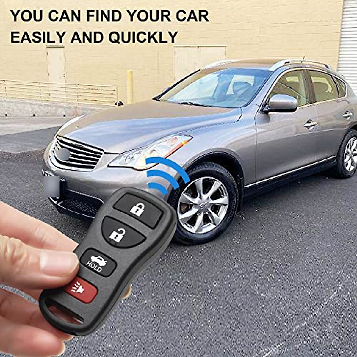 SaverRemotes for 2002-2006 Nissan Altima Maxima Keyless Entry Remote Control Car Key Fob Replacement for KBRASTU15 (Pack of 2)