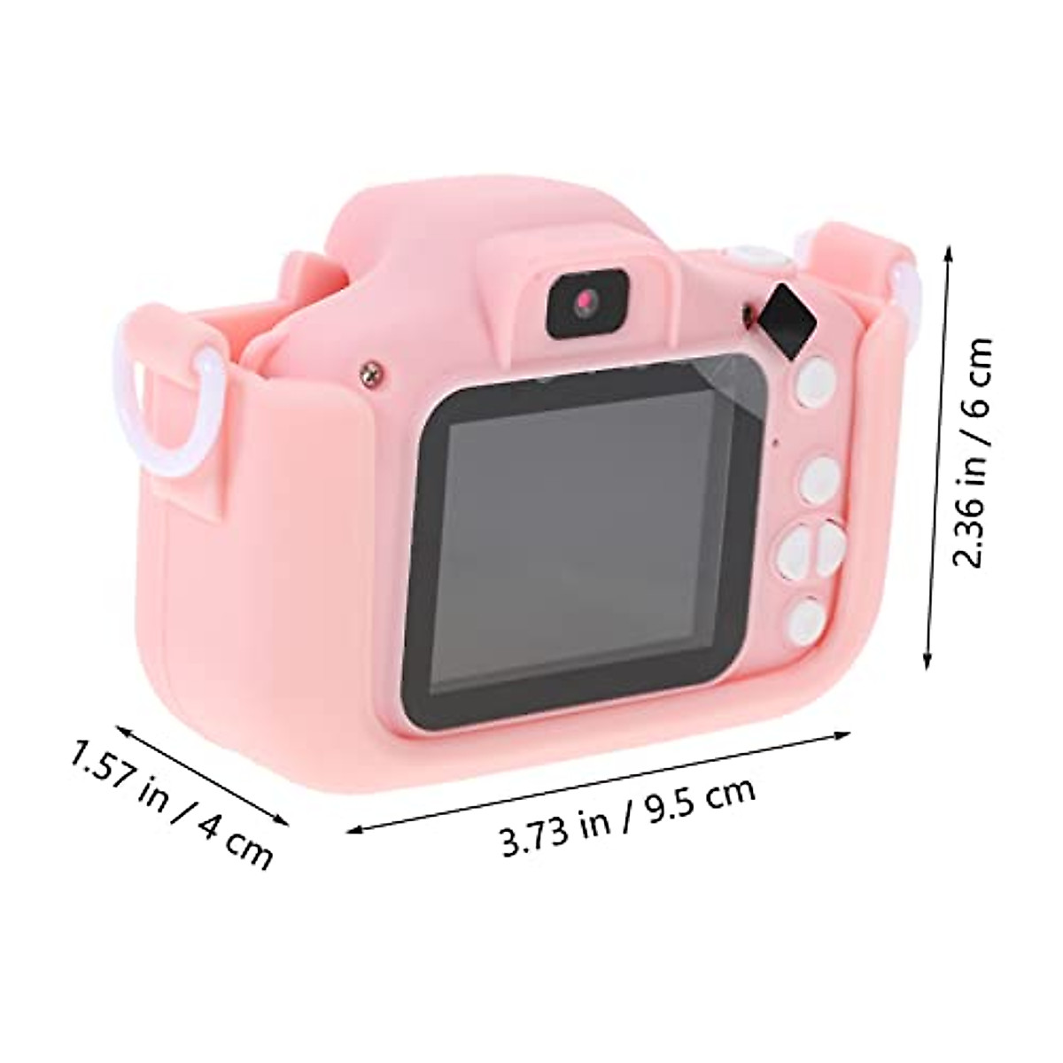 Milisten Digital Camera 2pcs Portable Cat Digital Boys Camera Toy Selfie P Recorder Gaming Mini for Girls Video Children Cameras Cartoon Toddler Kids Toddler Camera