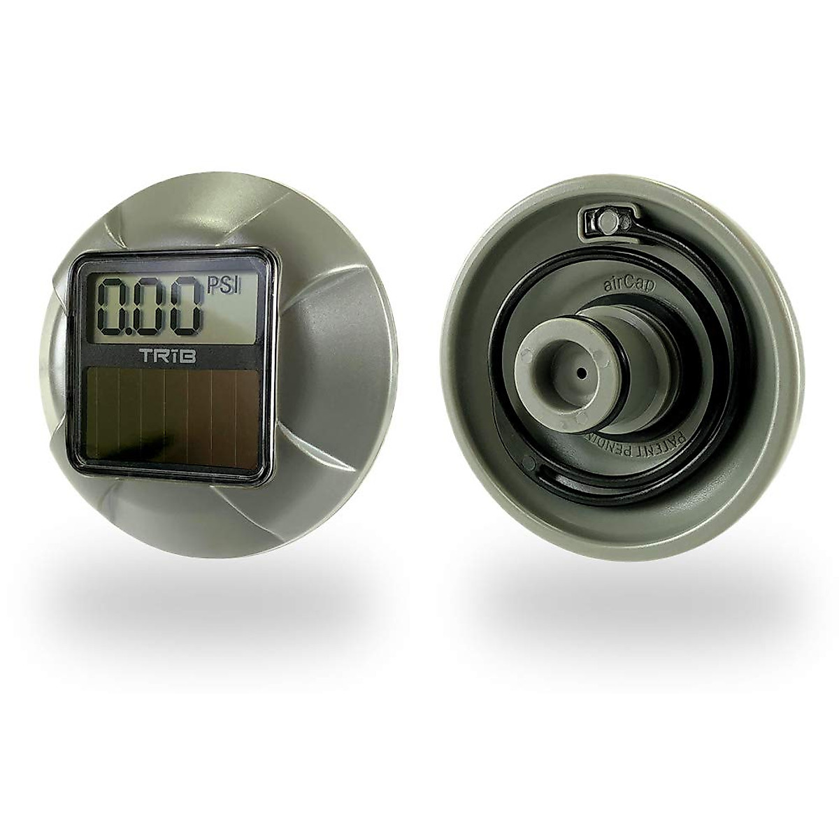 TRiB airCap LF Pressure Gauge for Inflatable SUP, RIB Boat, Kayak, Raft, fits C7/D7 Valves
