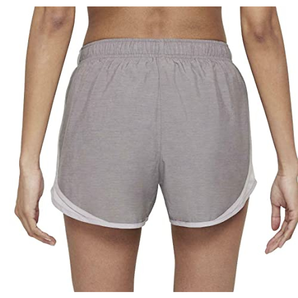 Nike Women's Dri-Fit Tempo Shorts (Large, Atmosphere Grey/Wolf)