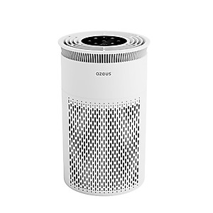 Azeus Air Purifier for Large Rooms, Home, Pets, Bedrooms, Up To 1076 ft² H13 True HEPA Filter, 25db Filtration System Cleaner Odor Eliminators, Ozone Free, Remove 99.97% Dust Smoke VOCs