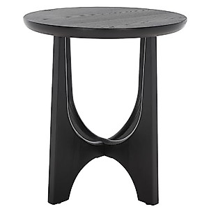SAFAVIEH Couture Collection Sasha Black Oak Veneer Accent Table