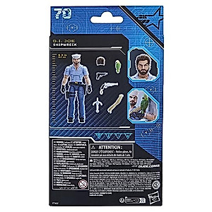 G. I. Joe Classified Series Shipwreck with Polly, Collectible G.I. Joe Action Figures, 70, 6 inch Action Figures for Boys & Girls, with 6 Accessories