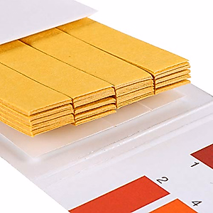 uxcell PH Test Strips 1-14 Indicator Paper Lab Litmus Tester 80in1 Kit for Water Food Pool Aquarium Testing Alkaline Acid 12pcs