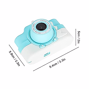 VADUMA Kids Camera Built in WiFi Zero Ink Toddler Print Camera 24 Million Dual Camera Digital Camera ABS Material Ergonomic Design Camera
