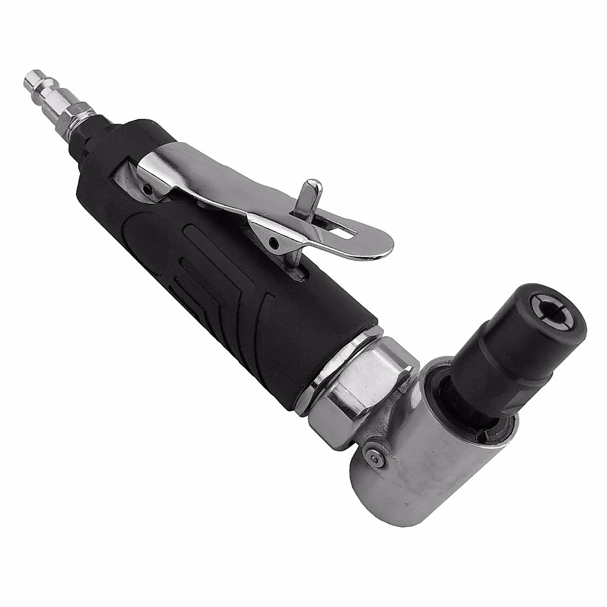 PROSHI 1/4 inch angle air die grinder with 4 pcs 2" roll lock sanding discs