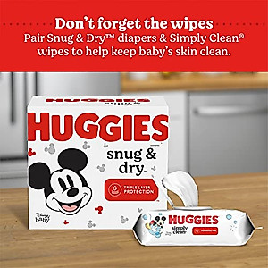 Huggies Snug & Dry Diapers, Size 2