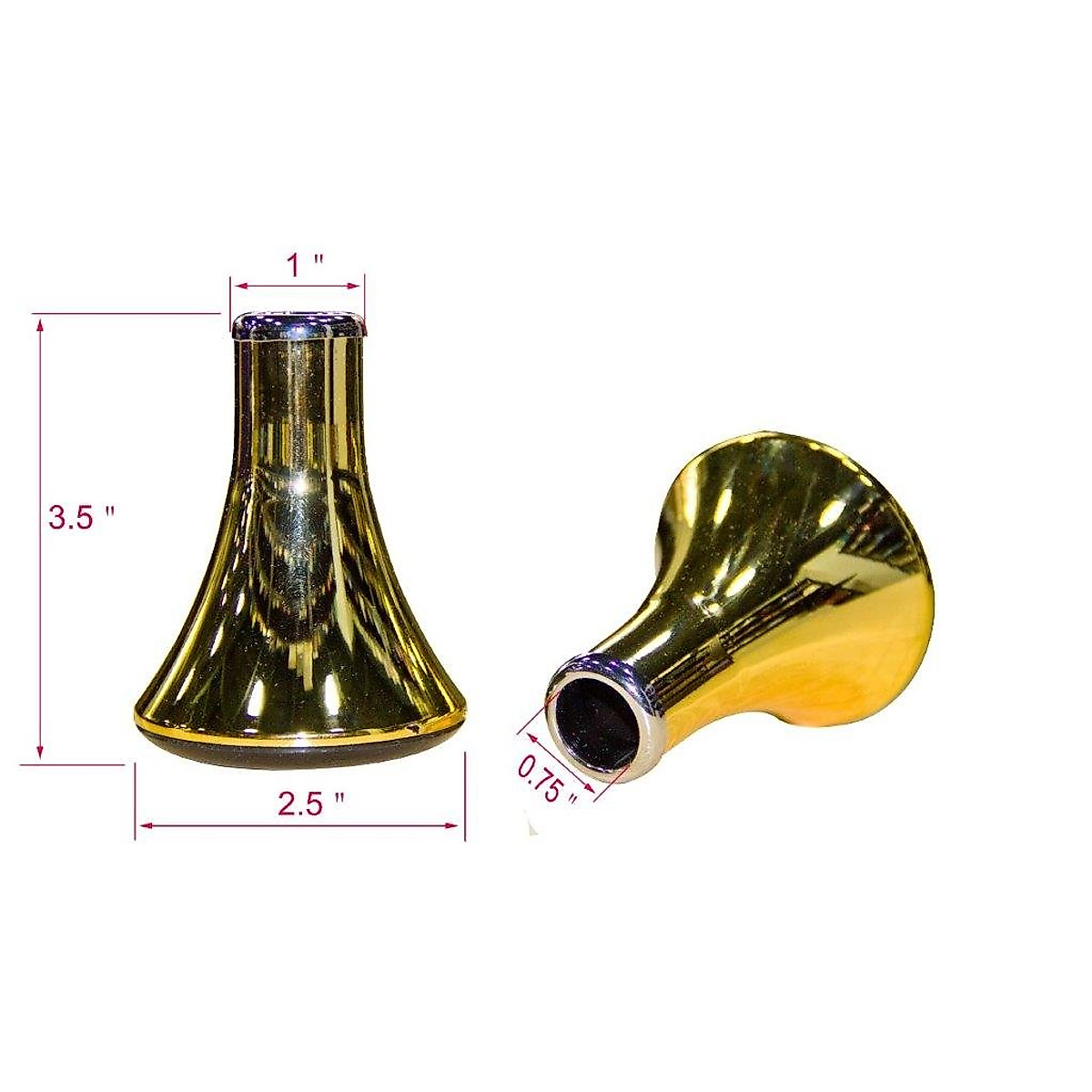 Kings Brand Gold Bed Frame Glides Legs to Replace Wheels, Set of 4