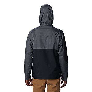 Columbia Men's Inner Limits II Jacket, Black/Graphite Heather, Large