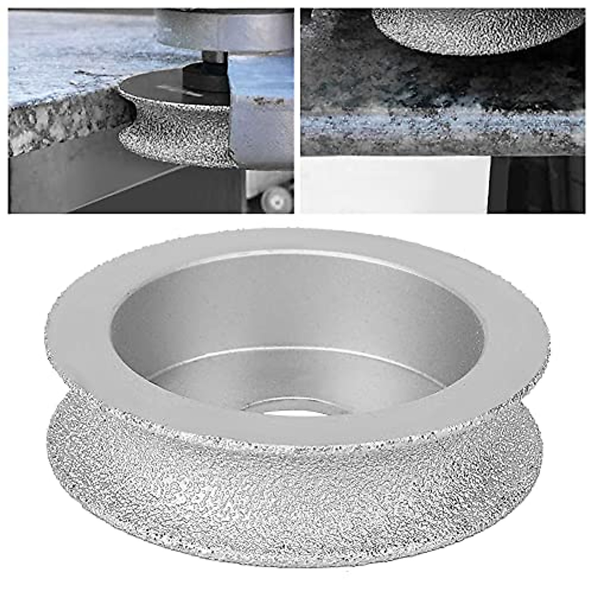 Grinding Wheel 7.3cm Diamond Grinding Cup Wheel Concave Diamond Cutting Grinding Disc for Stone Ceramic Glass(1.5cm)