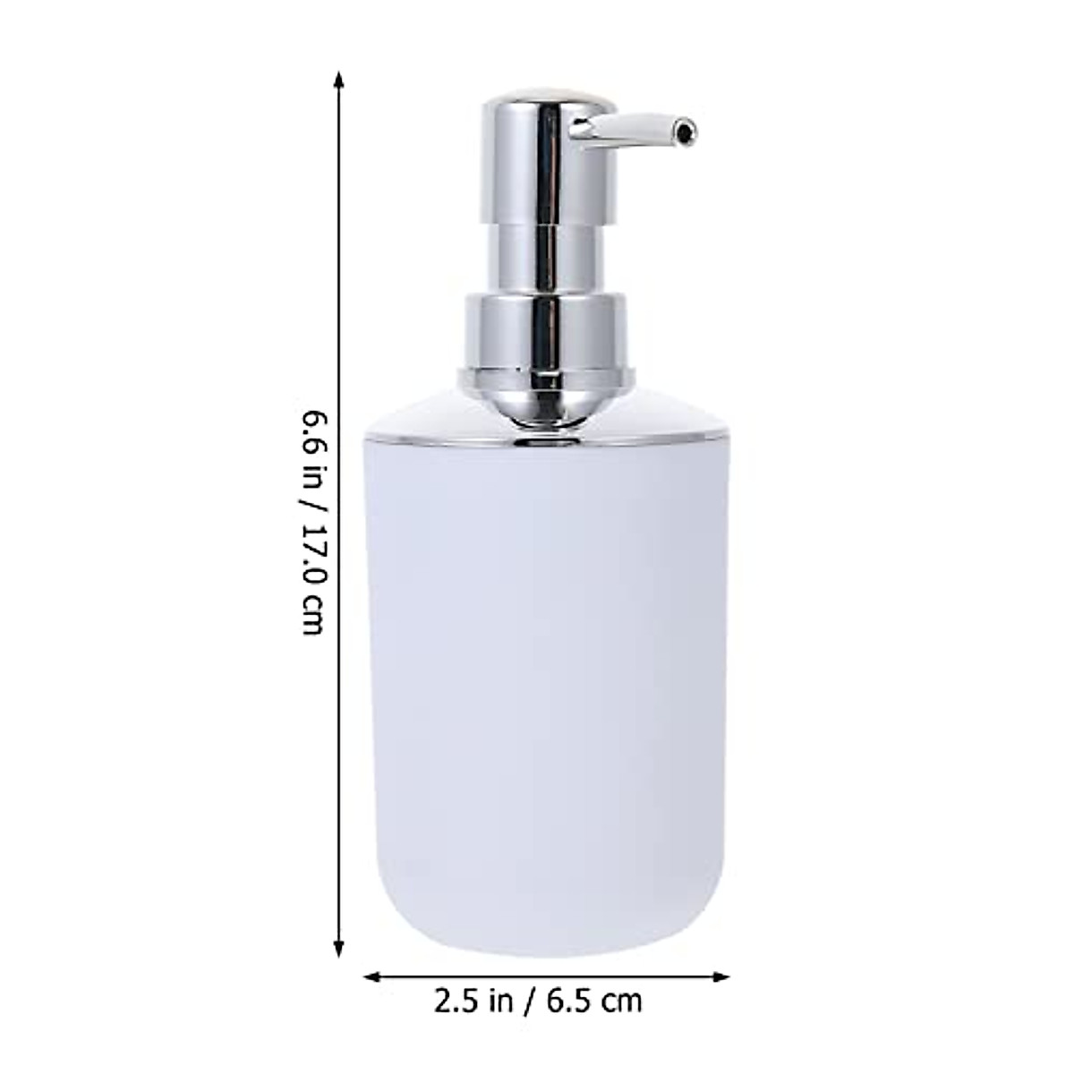 Beaupretty 1 Set Bathroom Set Cotton Swab Dispenser Bath Bathing Accessories Toilet Parts Bath Supplies Black Trays Holder Soap Dispensers Lotion Dressing Table White Suite Plastic