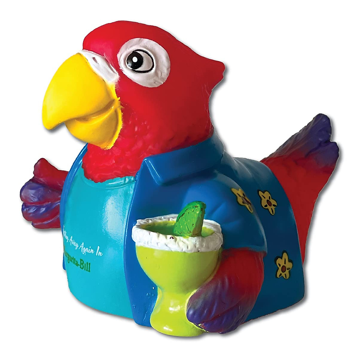 CelebriDucks - Tasting Away Again in Margarita-Bill - Floating Rubber Ducks - Collectible Bath Toy Gift for Kids & Adults of All Ages