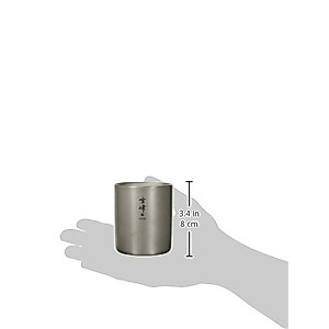 Snow Peak Seppou Stacking Mug H200 Titanium One Size